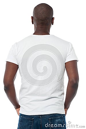 Back Pose Of Casual Man Stock Photo - Image: 55712632