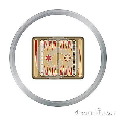 Backgammon Icon In Pattern Stock Vector - Image: 84624364