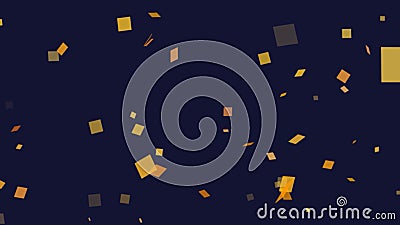 Background With Animated Confetti. Motion. Colored Confetti Animated ...