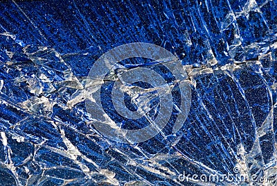 Background - Broken Blue Glass Abstract Royalty Free Stock Images ...