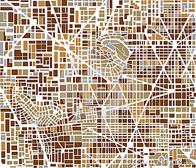 Background City Map Vector Illustration | CartoonDealer.com #81030034