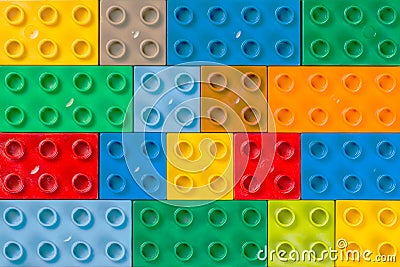 Background Of Colorful Building Blocks Stock Photography ...