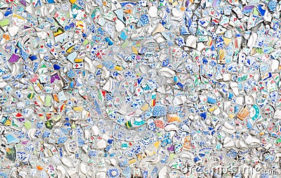 The Background Image From Splinters Of A Ceramic Tile Royalty-Free ...