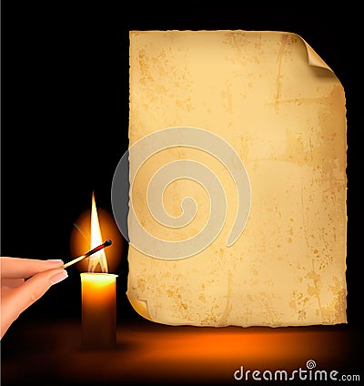 Background With Old Paper Cartoon Vector | CartoonDealer.com #21529999