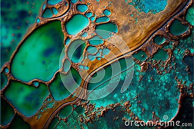 Background Patina Is A Thin Layer That Variously Forms On The Surface ...