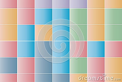 Background Of Squares In Pastel Colors Royalty Free Stock Photos ...