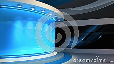 Background. Tv Studio. News Room. Loop Animation. Stock Video - Video ...