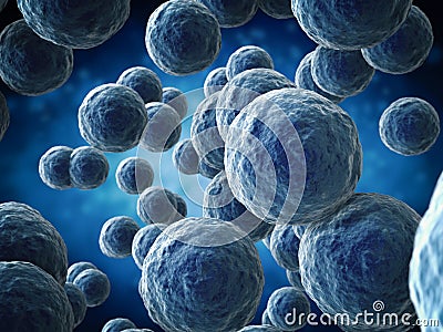 Bacteria Cells With Rough Texture Royalty-Free Stock Image ...