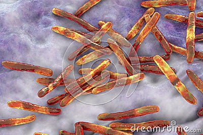 Bacteria Mycobacterium Tuberculosis Royalty-Free Cartoon ...