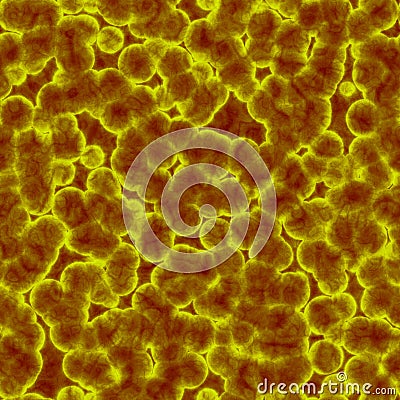 Bacteria Under Microscope Royalty-Free Illustration | CartoonDealer.com ...