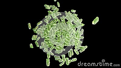 Bacterial Growth, Beautiful 3d Animation Stock Video - Video of micro ...