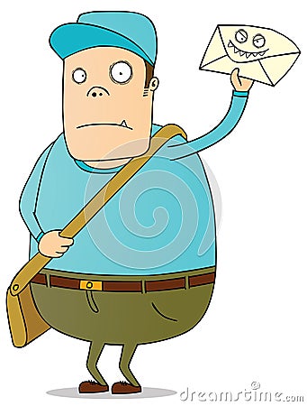 Fat Postman Stock Illustrations – 58 Fat Postman Stock Illustrations ...
