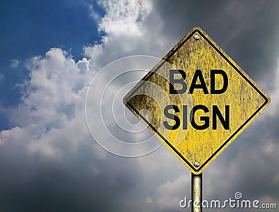 Bad Sign Stock Illustration | CartoonDealer.com #55174180