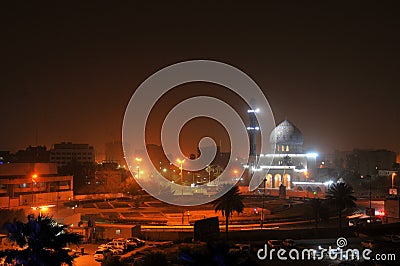 Baghdad By Night Stock Image - Image: 24826691