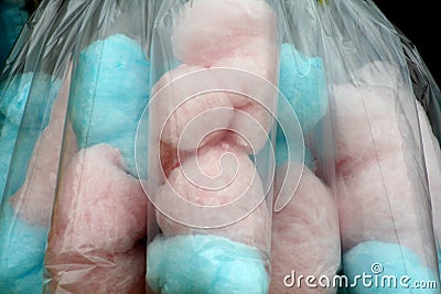 Bags Of Candy Floss Royalty Free Stock Photography - Image: 932317