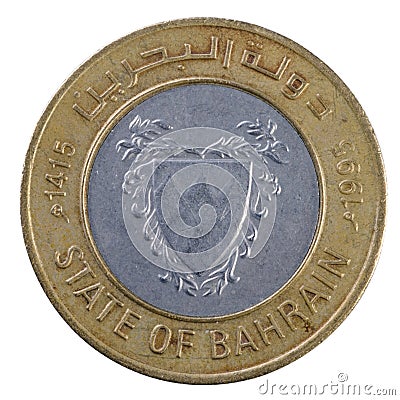 Bahrain 100 Fils Coin Royalty Free Stock Photos - Image: 9353308
