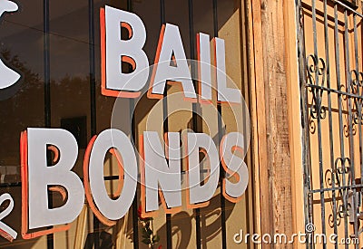 Bail Bonds Sign Royalty Free Stock Images - Image: 23266989
