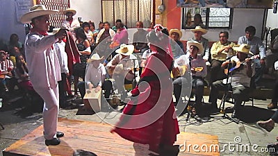 Baile del fandango almacen de video. Vídeo de bailarines - 46034971