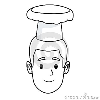 Bakery Baker Face Cartoon | CartoonDealer.com #138671681
