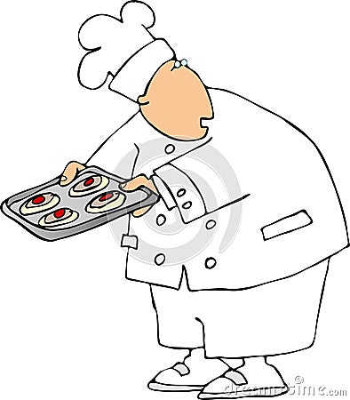 Baking Sheet Royalty-Free Cartoon | CartoonDealer.com #666080