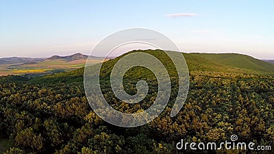Balkan mixed forest aerial stock video. Video of forest - 43474289