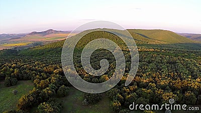 Balkan mixed forest aerial stock video. Video of forest - 43474289