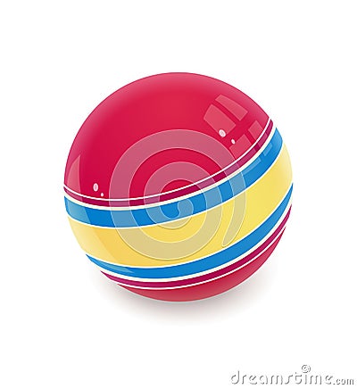 Ball. Childs Toy. Vector Illustration | CartoonDealer.com #61129344