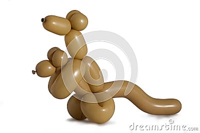 Balloon Kangaroo Stock Photo - Image: 56836650