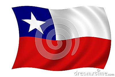 Bandeira Do Chile Imagem de Stock Royalty Free - Imagem: 62496