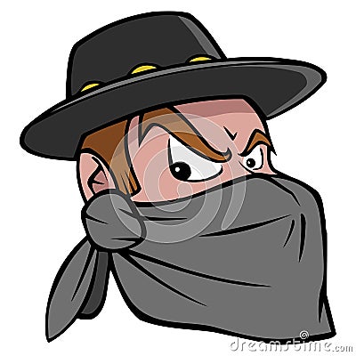 Bandit Stock Illustration | CartoonDealer.com #5434069