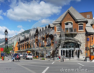 Banff Town Centre Editorial Photo | CartoonDealer.com #58152013