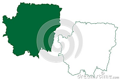 Banka District Bihar State, Bhagalpur Division, Republic Of India Map ...