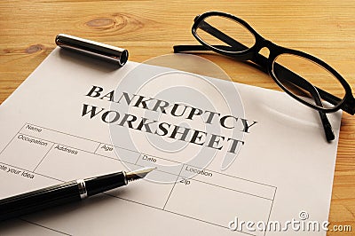 Bankruptcy Royalty Free Stock Photography - Image: 14378227