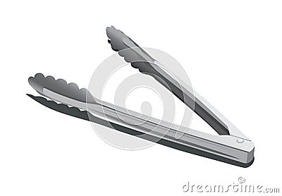 Barbecue Tongs Cartoon Vector | CartoonDealer.com #4564589