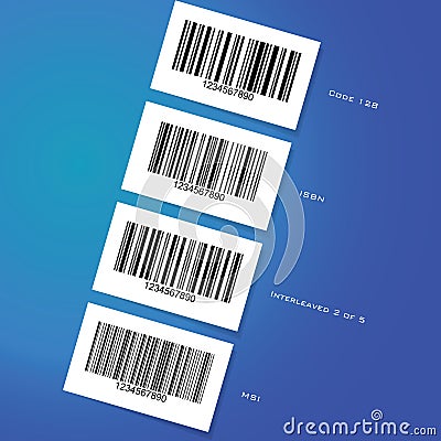Barcode Stickers Royalty-Free Cartoon | CartoonDealer.com #51568838