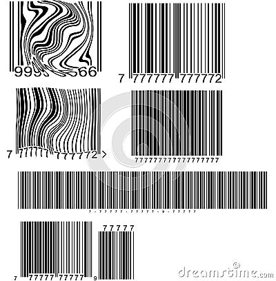 Barcodes Cartoon Vector | CartoonDealer.com #6356867