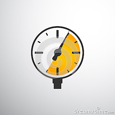 Barometer, Pressure Gauge Cartoon Vector | CartoonDealer.com #103514285
