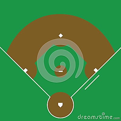 Baseball Diamond Royalty Free Stock Photos - Image: 8529278