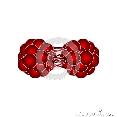 Cancer Cell Icon Cartoon Vector | CartoonDealer.com #163721205