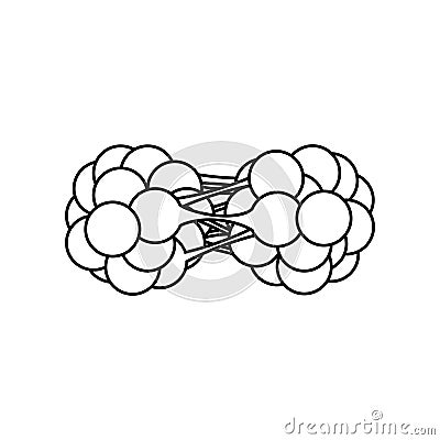 Cancer Cell Icon Vector Illustration | CartoonDealer.com #163721218