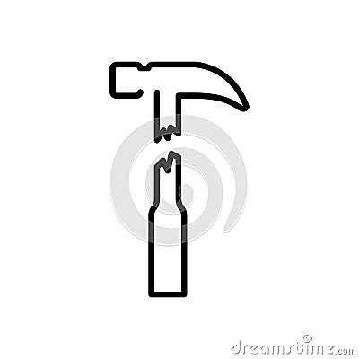 Indestructible Icon, Vector Line Illustration | CartoonDealer.com ...