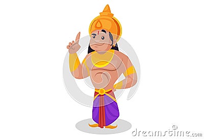 Bhima Vector Cartoon Illustration | CartoonDealer.com #224283165