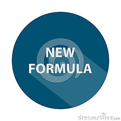 New Formula Badge On White Stock Photography | CartoonDealer.com #303478442