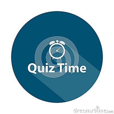 Quiz Time Badge On White Royalty-Free Stock Photography | CartoonDealer ...