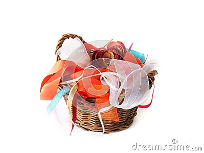 Decorative Basket stock photo. Image of decor, handle - 11973864