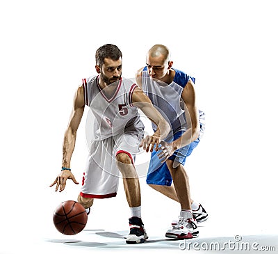 Basketball Player In Action Stock Photo - Image: 40887452