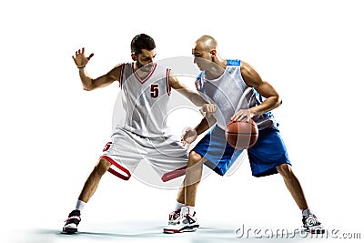 Basketball Player In Action Stock Photo - Image: 41090537