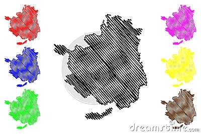 Bastar District Chhattisgarh State, Division, Republic Of India Map ...