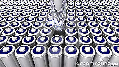 Battery field stock video. Video of charge, fuel, electric - 40935171