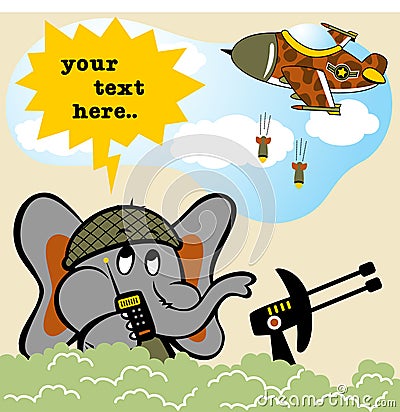 Battlefield Cartoon Vector | CartoonDealer.com #103108329